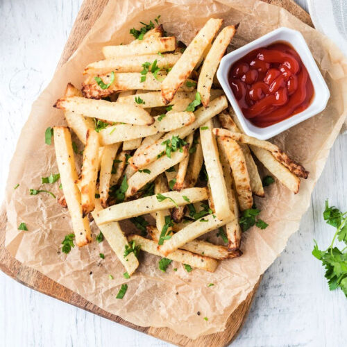 Air Fryer Jicama Fries - Ninja Foodi Jicama Fries - WW 0 Points