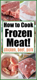 Cooking Frozen Meat without Thawing (Chicken, Beef, Pork)