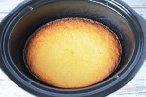 Crockpot Cornbread (with Jiffy Muffin Mix)