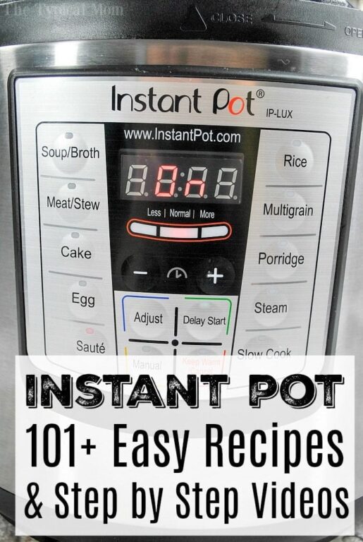 How to Use an Instant Pot for the First time - InstaPot Beginners