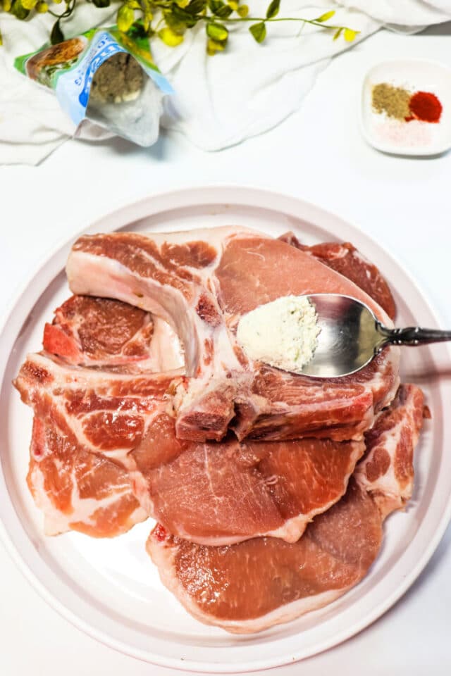 3 Ingredient Hidden Valley Slow Cooker Ranch Pork Chops