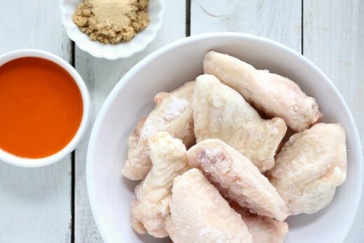 Frozen Chicken Wings in Oven