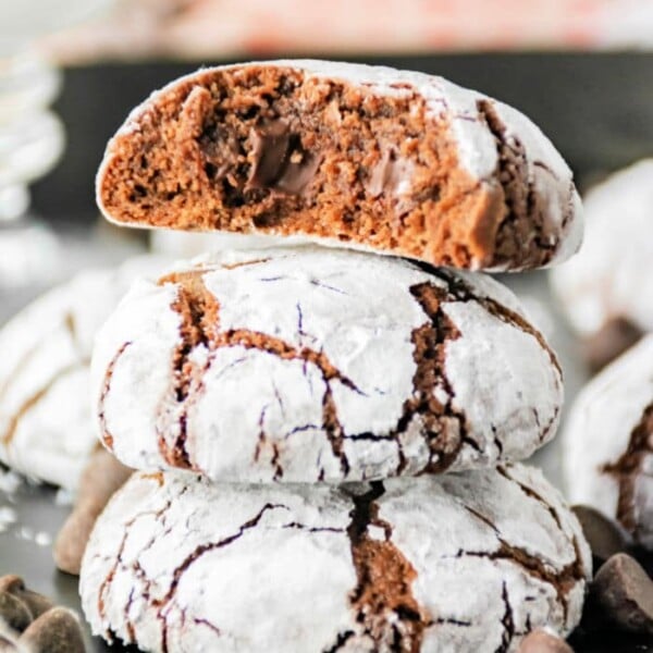 Brownie Crinkle Cookies (Ghirardelli)
