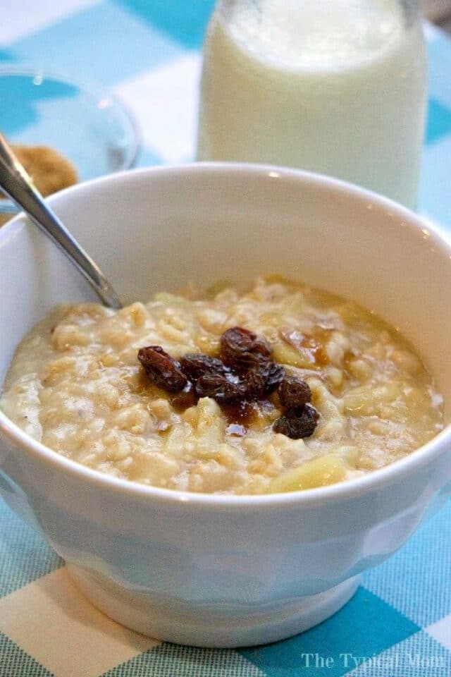 Instant Pot Oatmeal (with Apples)