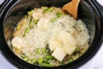 Slow Cooker Risotto (Asparagus)