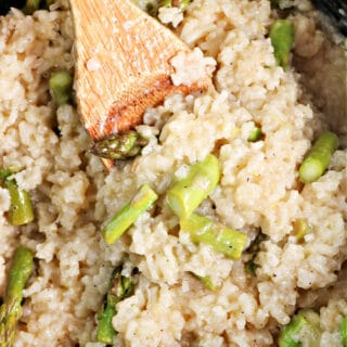Slow Cooker Risotto (Asparagus)