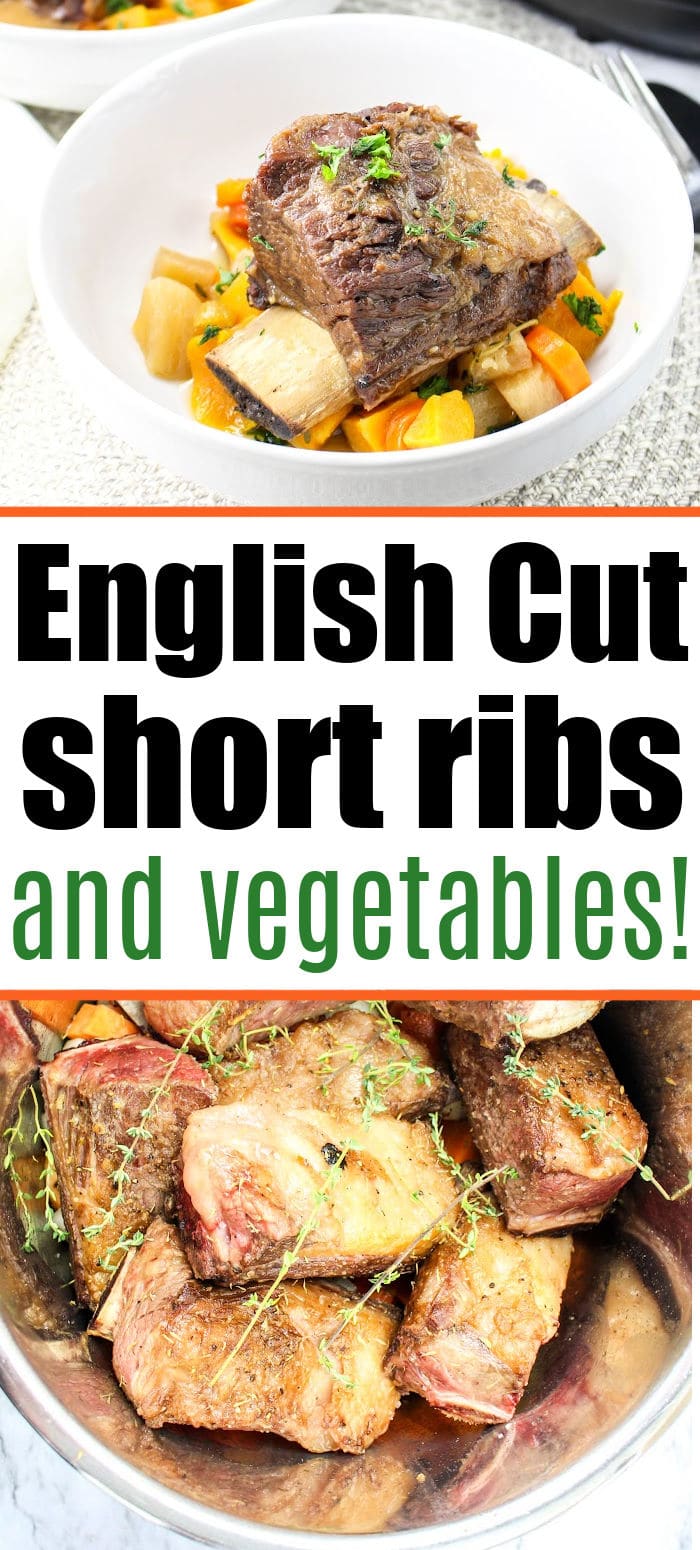 English Cut Short Ribs Recipe (in Instant Pot)