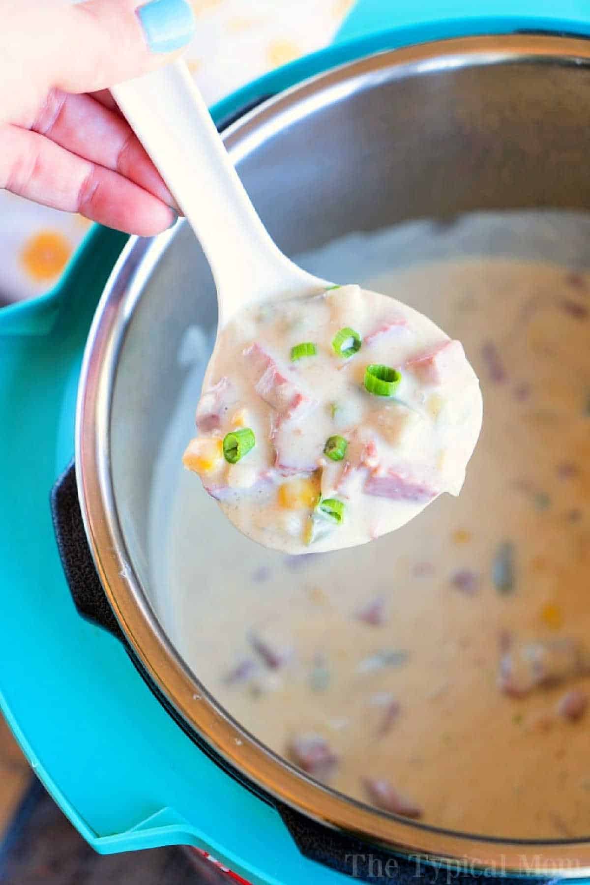 Leftover Corned Beef Soup Recipe (In a Pressure Cooker)