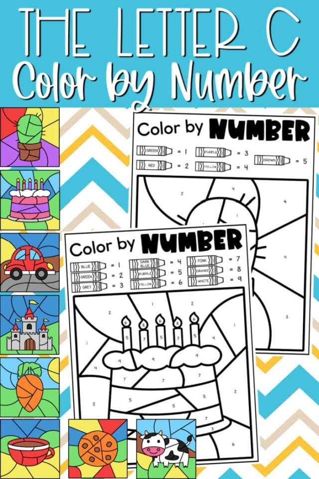 Letter C Coloring Pages - Learning Letters Word Search