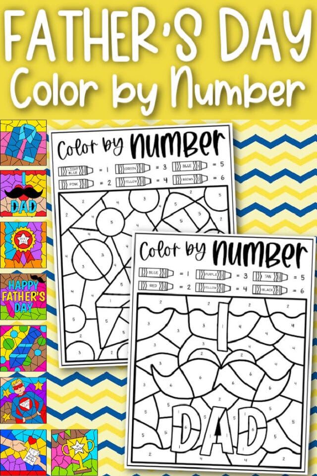 Free Printable Fathers Day Coloring Pages - 8 To Choose From!