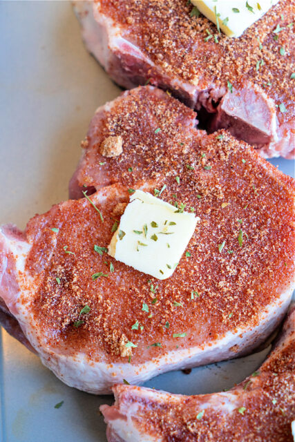 2 Inch Thick Pork Chops Recipe (Bone-in)