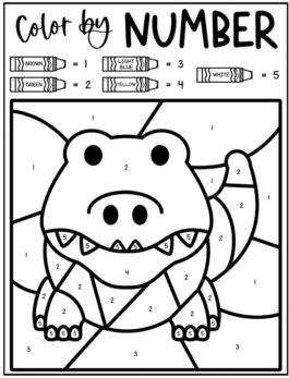 Free Letter A Coloring Pages - Alphabet Color by Number Pages