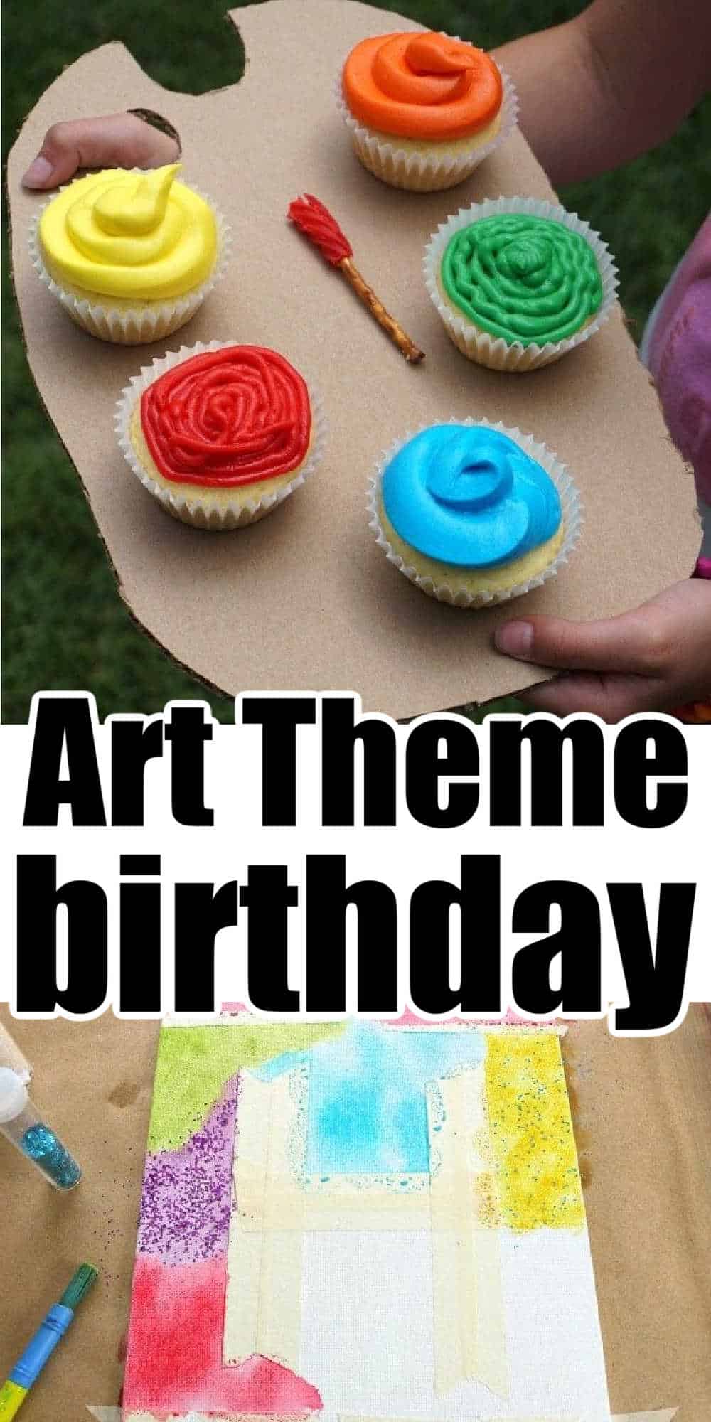 Art Themed Birthday Party (for Boys or Girls)