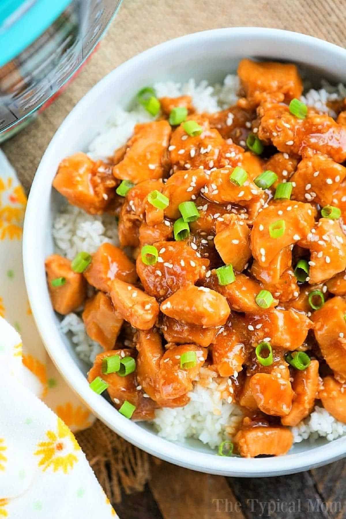 Instant Pot Sesame Chicken Thighs - Ninja Foodi Sesame Chicken
