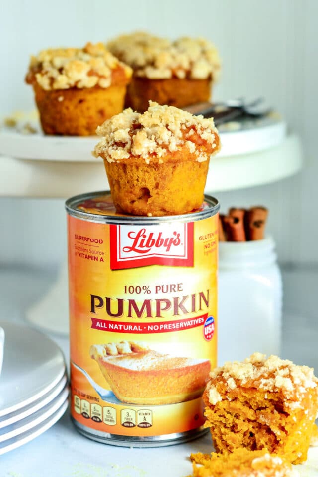 Libbys Pumpkin Muffins (with Streusel)