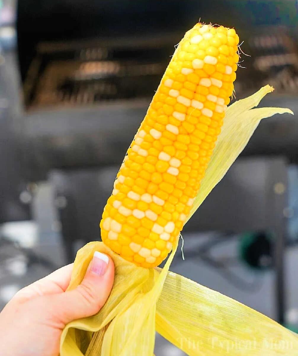 How to Smoke Corn on the Cob with Husk - Traeger Corn on the Cob