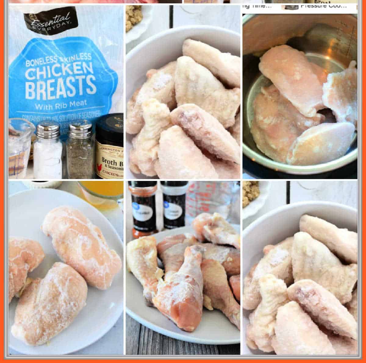 How to Cook Frozen Chicken (without Thawing)