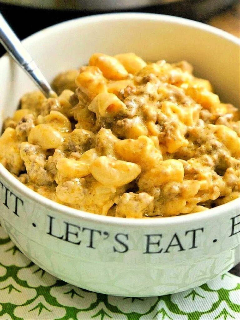 Instant Pot Cheeseburger Macaroni (Homemade)