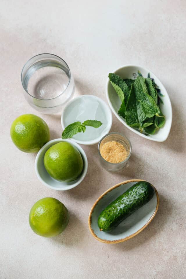 Easy Lime Drink Cocktail or Mocktail - Starbucks Lime Refresher