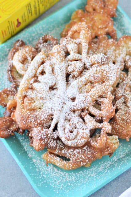 3 Ingredient Homemade Easy Bisquick Funnel Cake Recipe