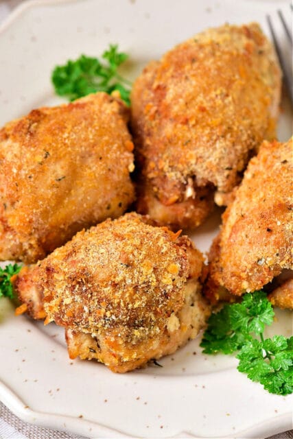 How to Bread Chicken Without Eggs or Milk - in Air Fryer or Baked