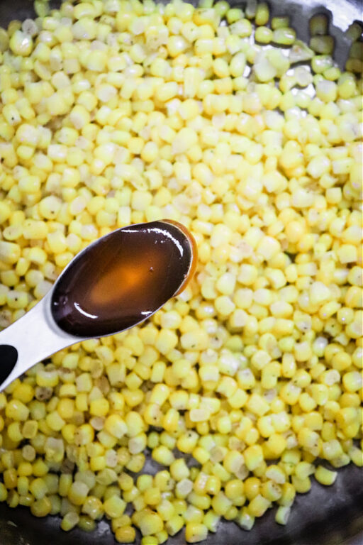 Honey Butter Skillet Corn (with Canned Corn)