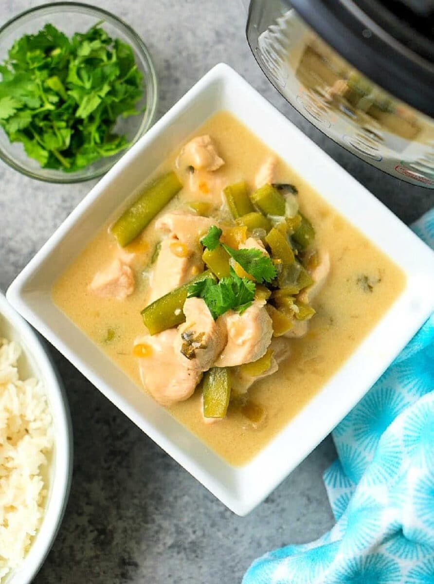Thai Instant Pot Coconut Chicken - Ninja Foodi Coconut Chicken