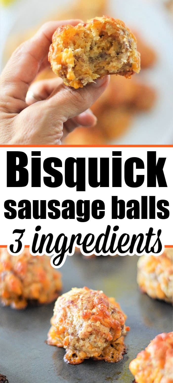 Bisquick Sausage Balls Recipe (4 Ingredients)
