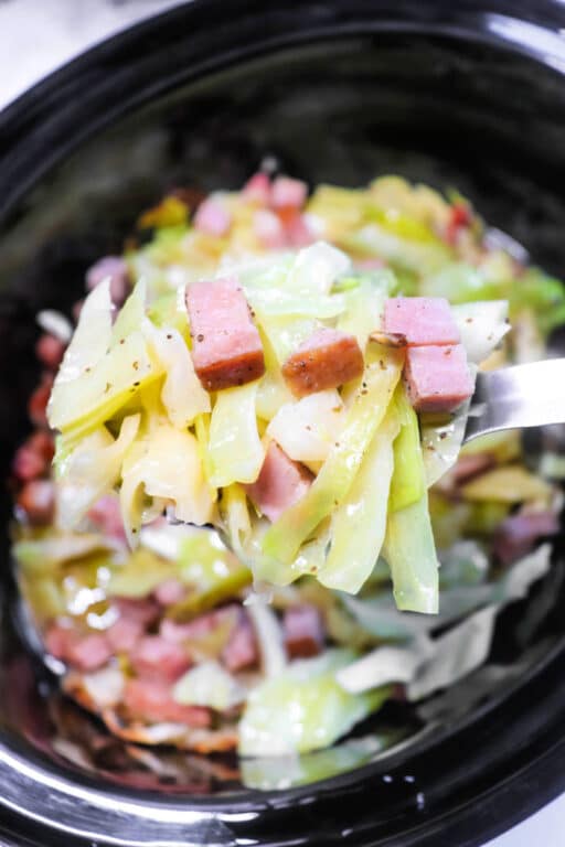 Cabbage and Ham Recipe (in Slow Cooker)