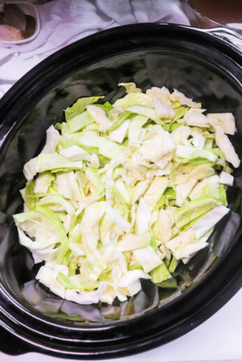Cabbage and Ham Recipe (in Slow Cooker)