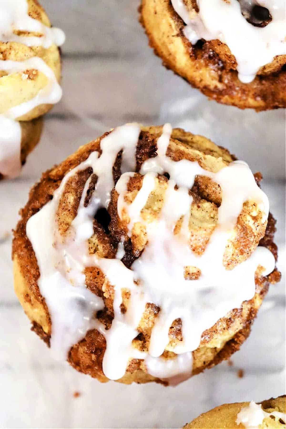 No Yeast Cinnamon Roll Muffins - Muffin Tin Cinnamon Rolls