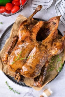 Roast Duck Recipe - Roasted Duck in Oven - How to Cook Duck