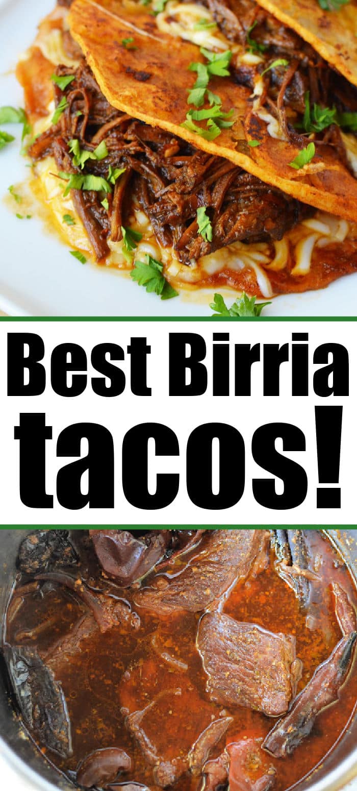 Beef Instant Pot Birria Tacos - Ninja Foodi Birria Tacos Recipe