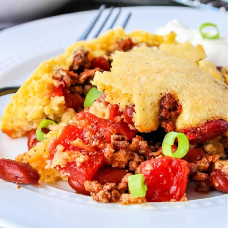 Cowboy Cornbread Casserole (with Jiffy)