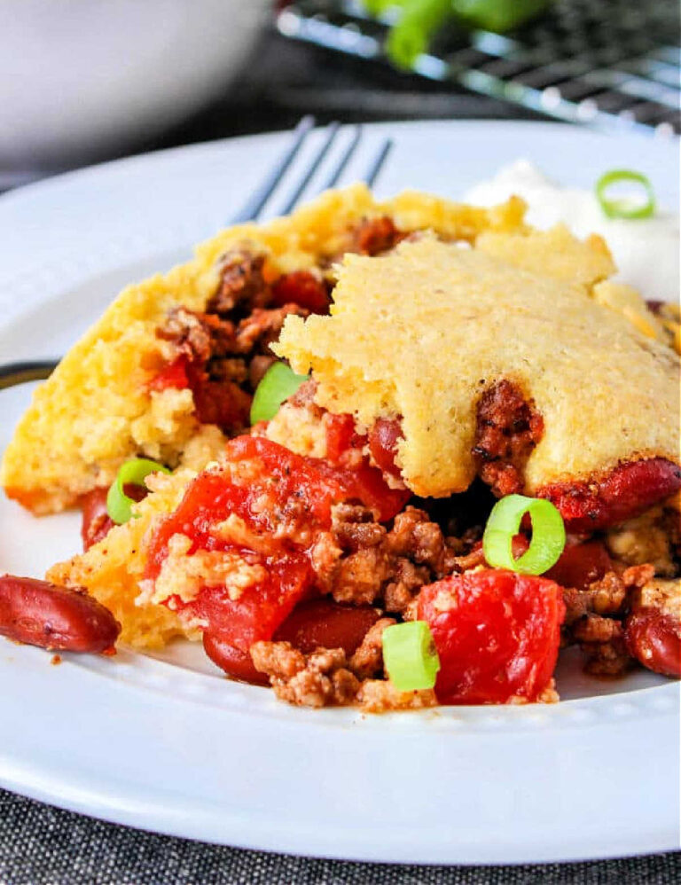 Cowboy Cornbread Casserole (with Jiffy)