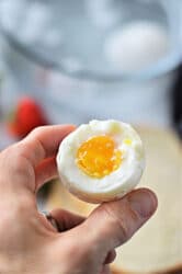 Soft Boiled Egg in Microwave (with Shell or Without Shell)