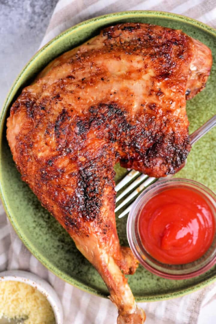 How to Cook Turkey Legs and Thighs (Air Fryer)