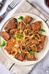 How to Cook Beef Heart (with Onions)