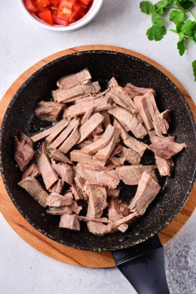 How to Cook Cow Tongue (Boiled)