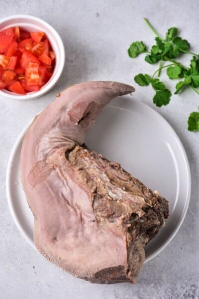 How to Cook Cow Tongue (Boiled)