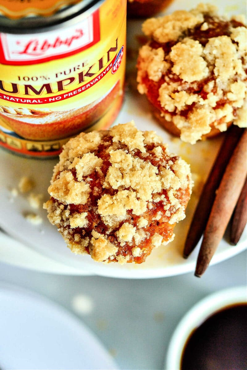 Libbys Pumpkin Muffins (with Streusel)