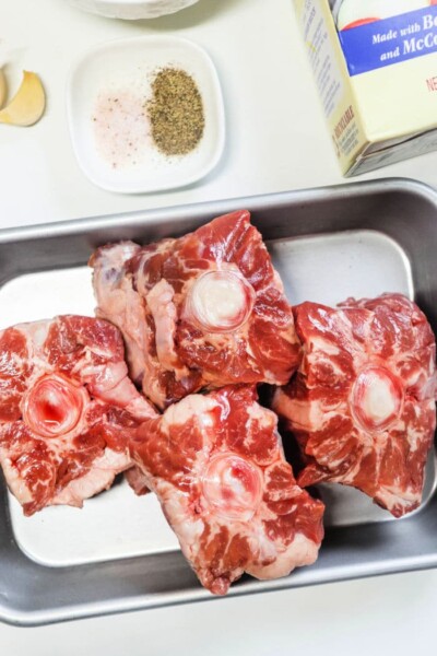 Oxtails and Rice Cooked Together - Ox Tail One Pot Meal