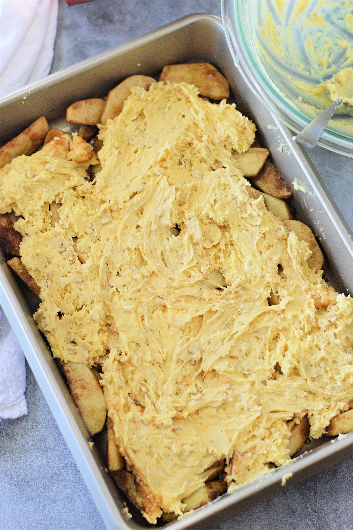 Apple Cobbler with Cake Mix (Fresh Apples)