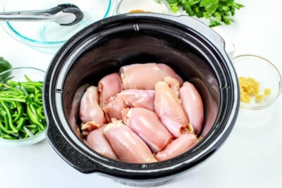 Slow Cooker Chicken Poblano