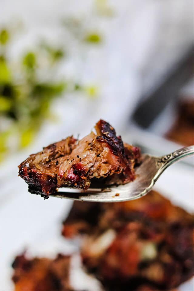 Traeger Smoked Oxtail (with Dry Rub)