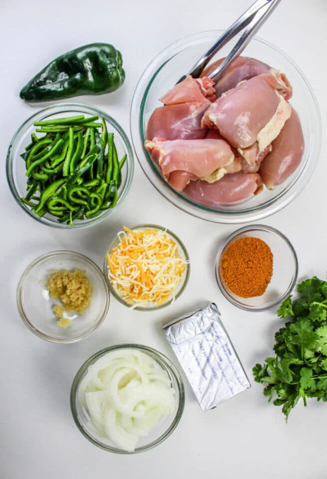 Chicken Poblano Recipe (in Slow Cooker)