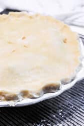 Pot Pie Crust (With No Shortening - Made With Butter)