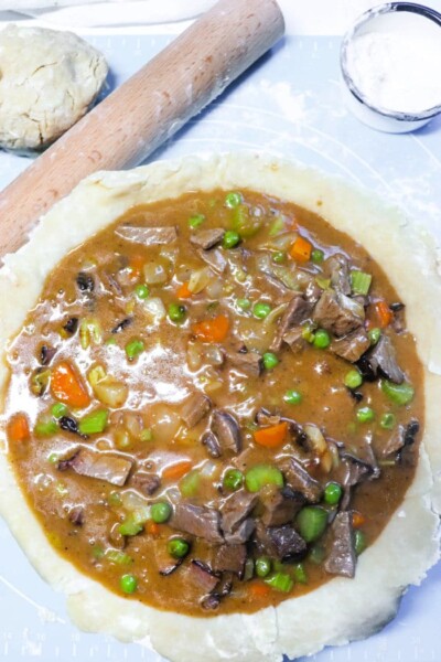 Pot Pie Crust (With No Shortening - Made With Butter)