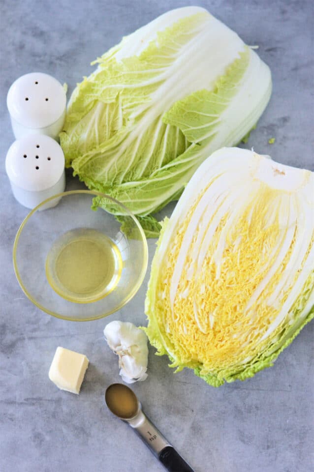 Napa Cabbage Recipe (Buttered)