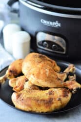 Crockpot Chicken Leg Quarters (Frozen or Fresh)